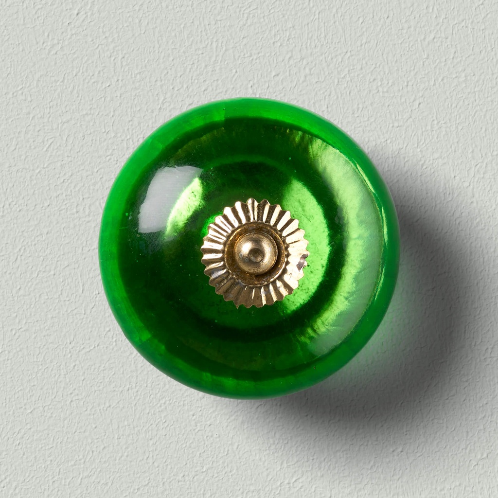 PLATE LIGHT GREEN ARGENTÉ Emery & Cie - Ironmongery | CielBelge